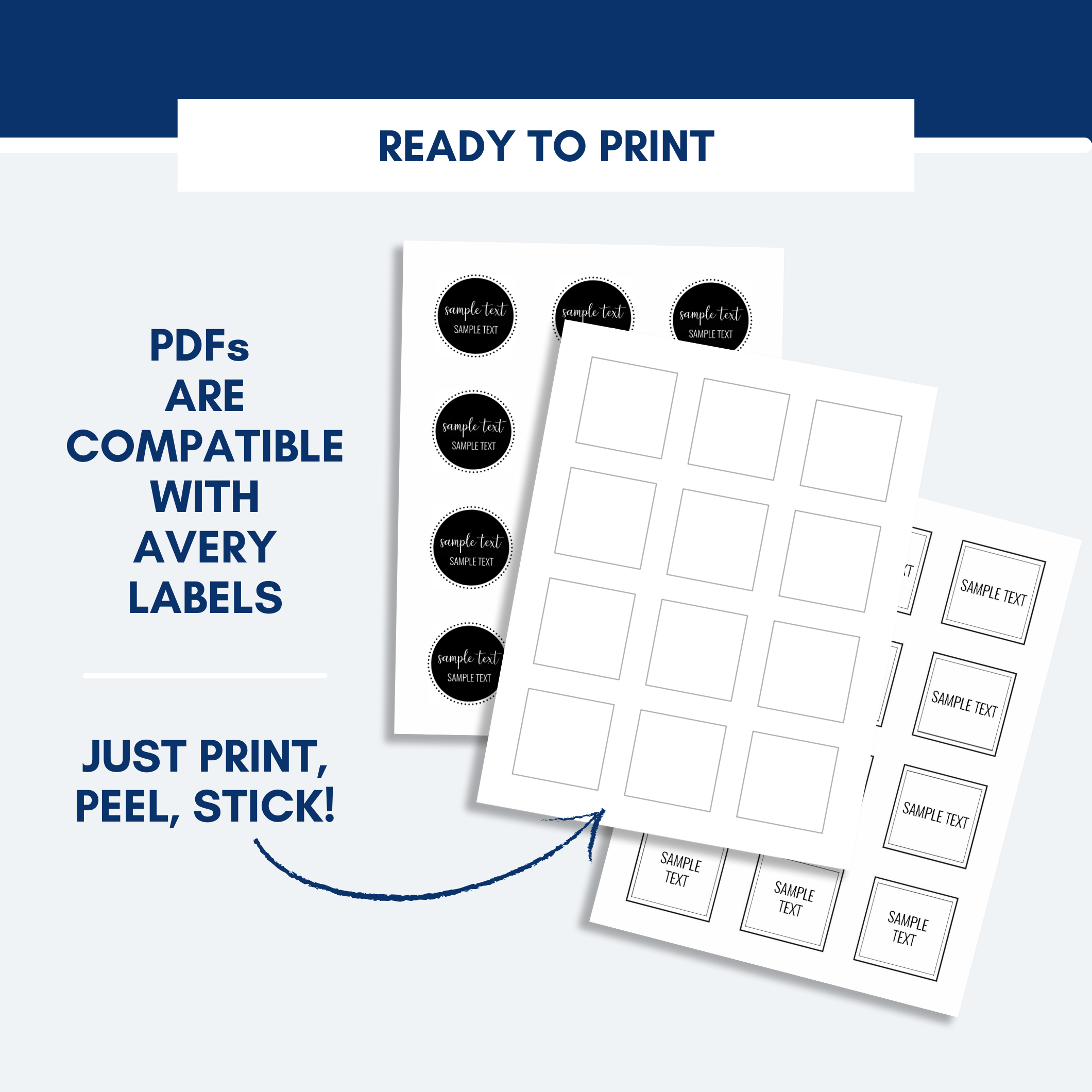 Classic Labels | Printable – The Organization Toolbox