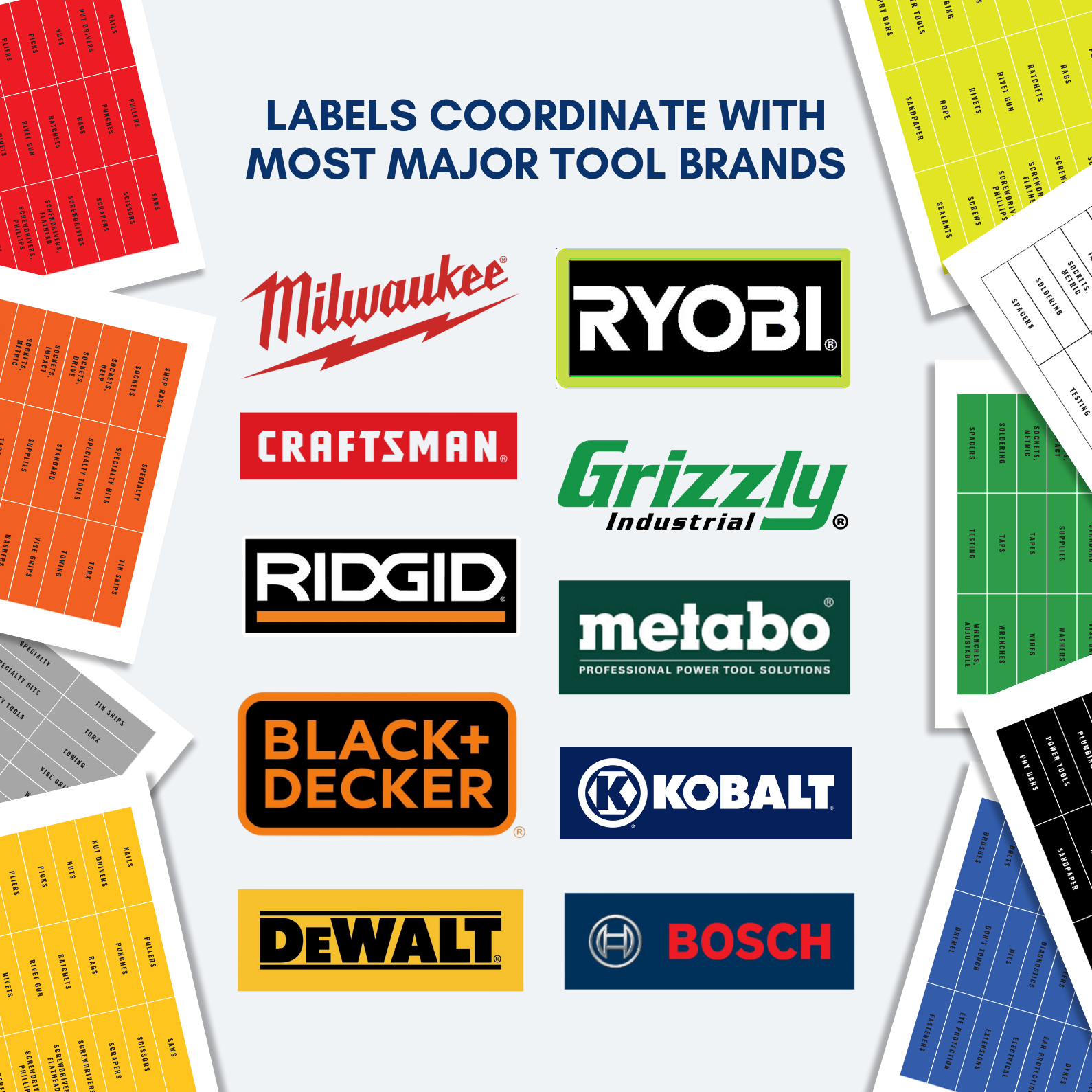 Garage Toolbox Labels | Printable – The Organization Toolbox