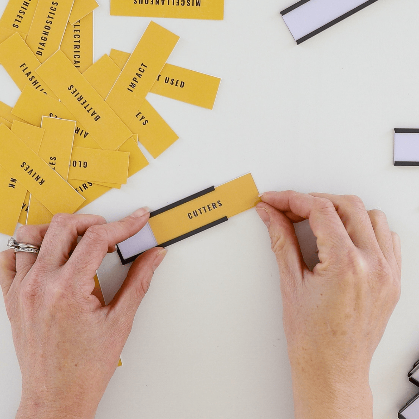 Garage Toolbox Labels | Printable – The Organization Toolbox