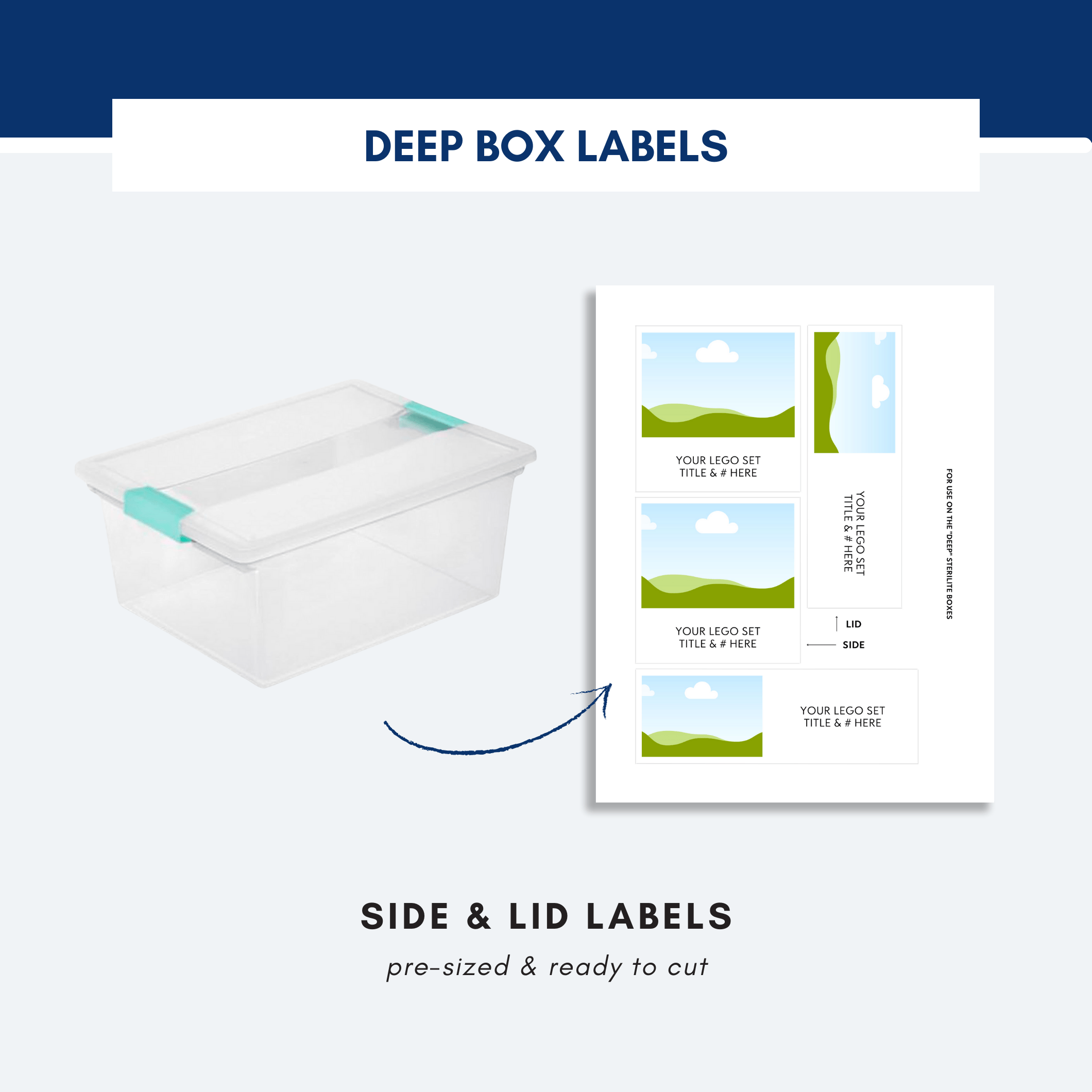 LEGO Box Label Templates | Printable – The Organization Toolbox