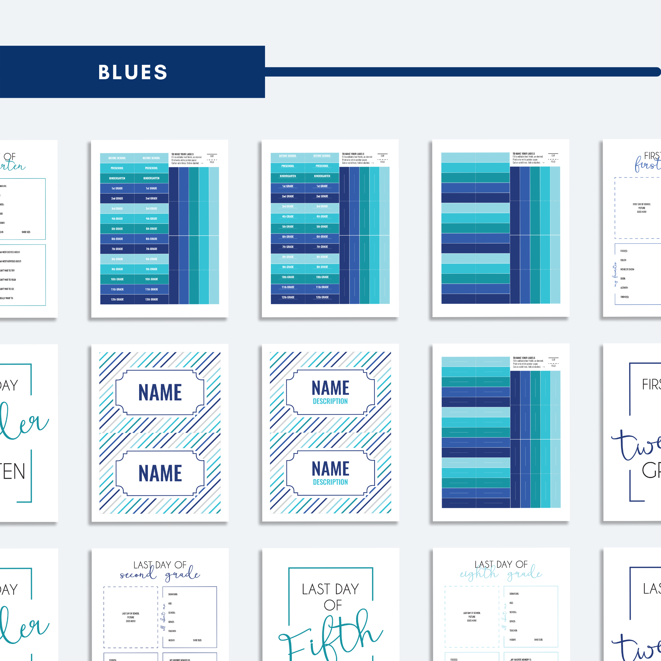 School Memory Box Labels | Printable – The Organization Toolbox