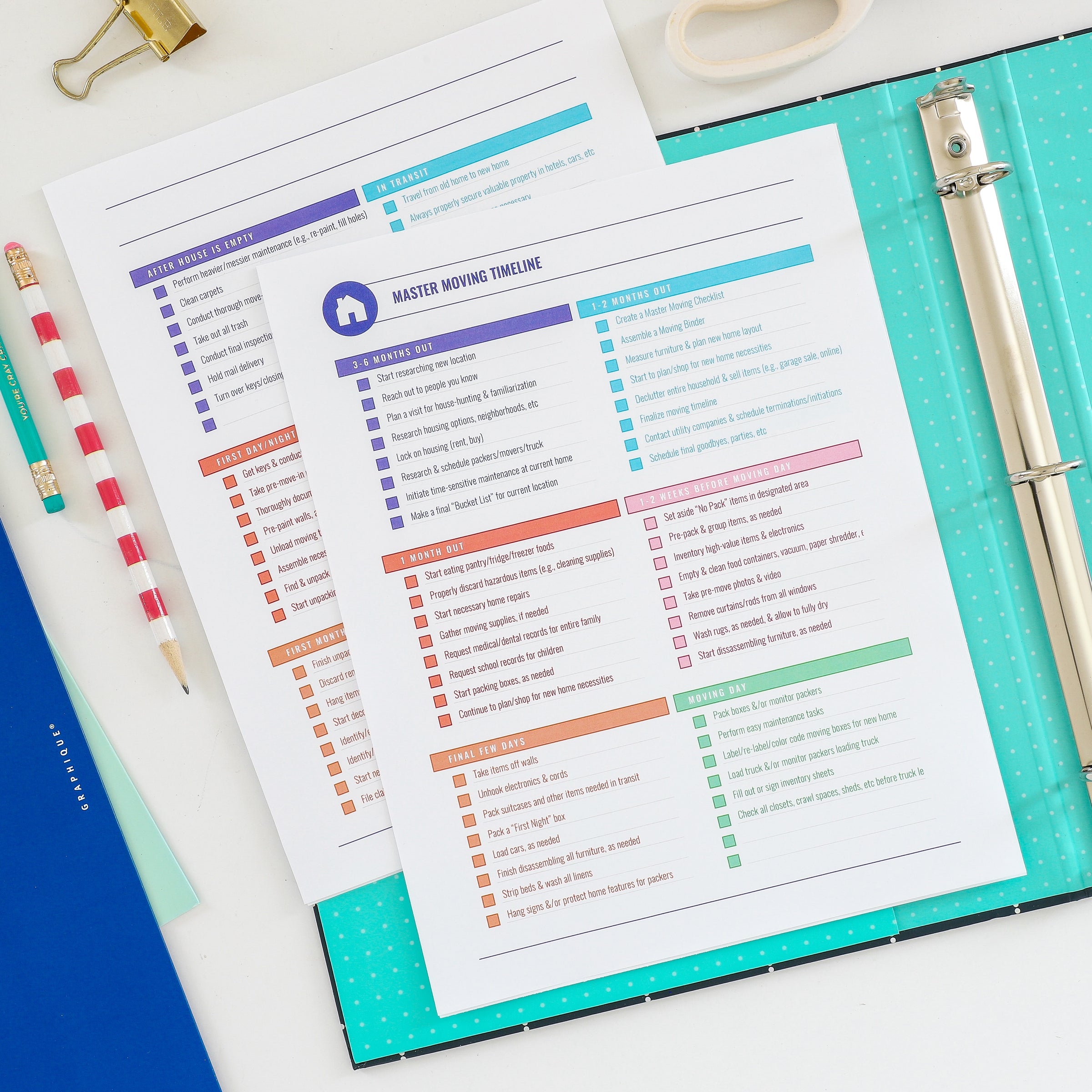 SMOOTH MOVE Printable Pack – The Organization Toolbox