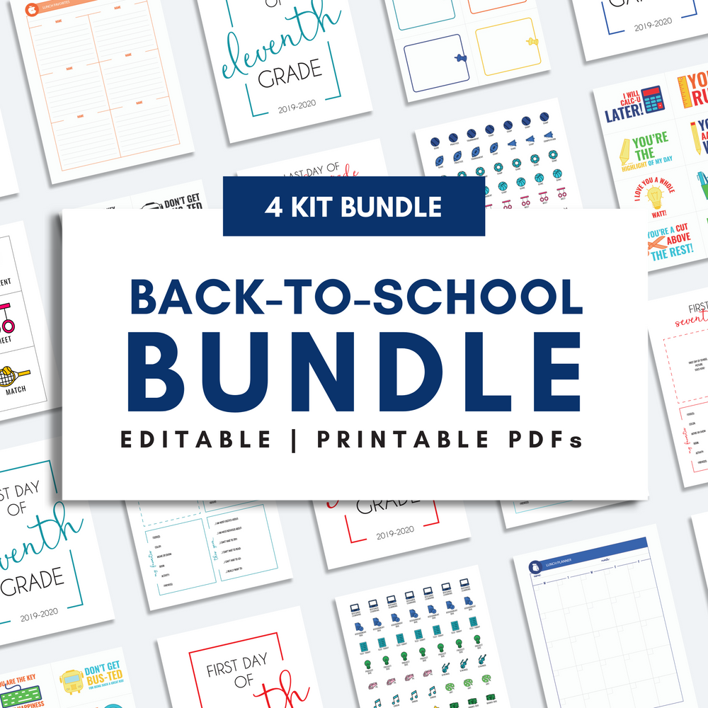 BACK TO SCHOOL Bundle – The Organization Toolbox