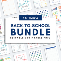 BACK TO SCHOOL Bundle – The Organization Toolbox