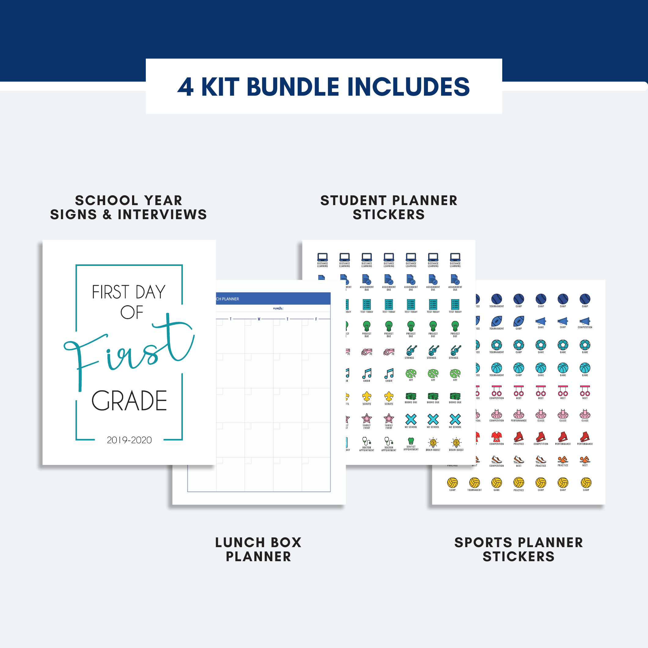 BACK TO SCHOOL Bundle – The Organization Toolbox