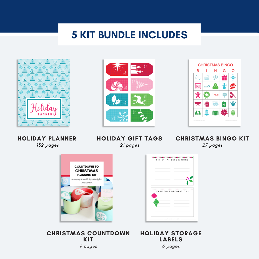 CHRISTMAS Bundle – The Organization Toolbox