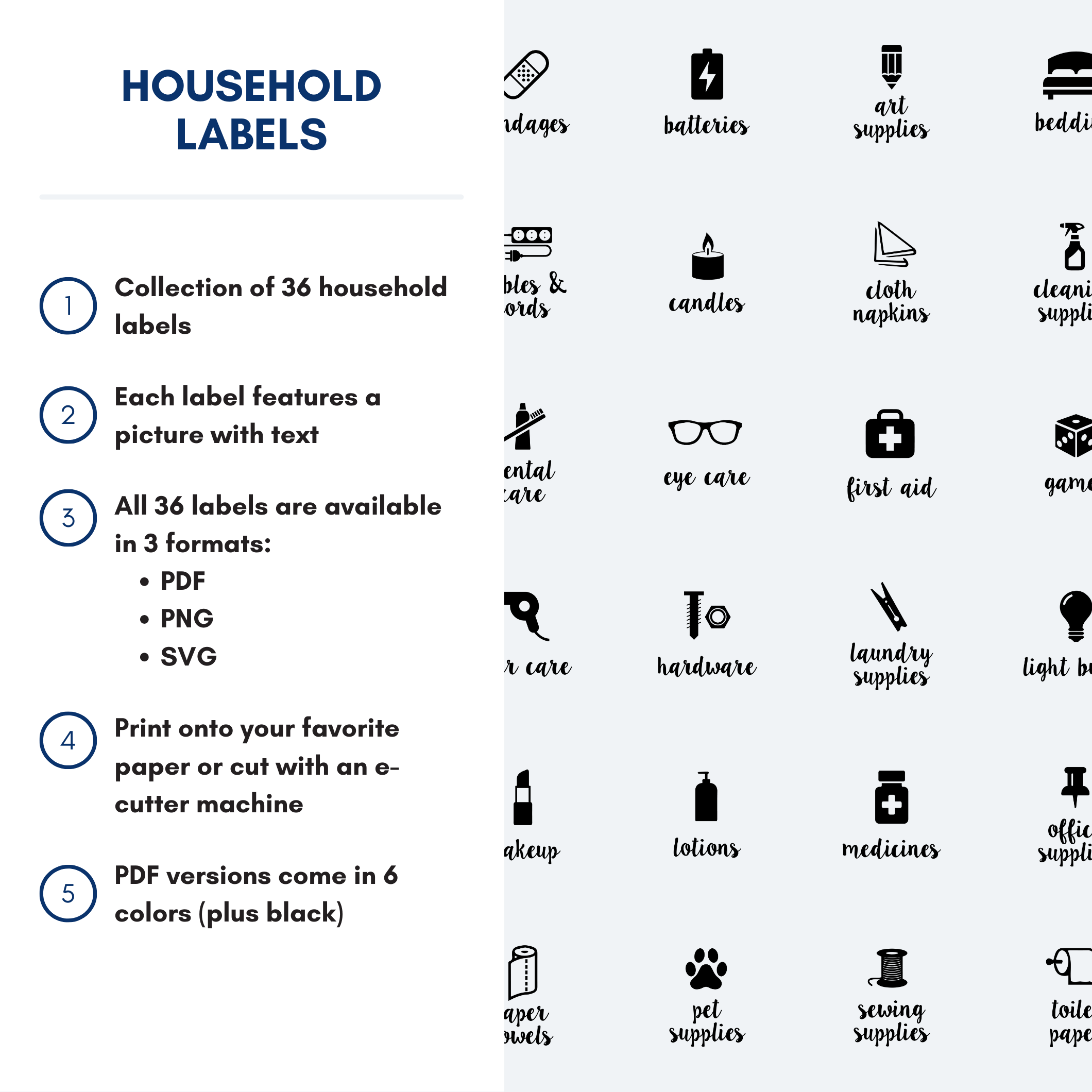 LABELING Bundle – The Organization Toolbox