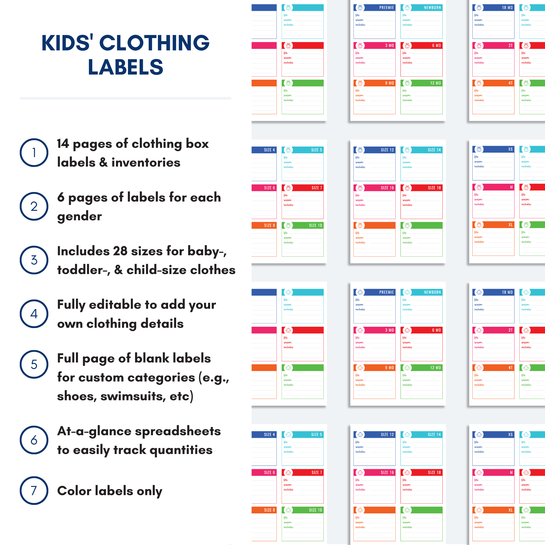 LABELING Bundle – The Organization Toolbox