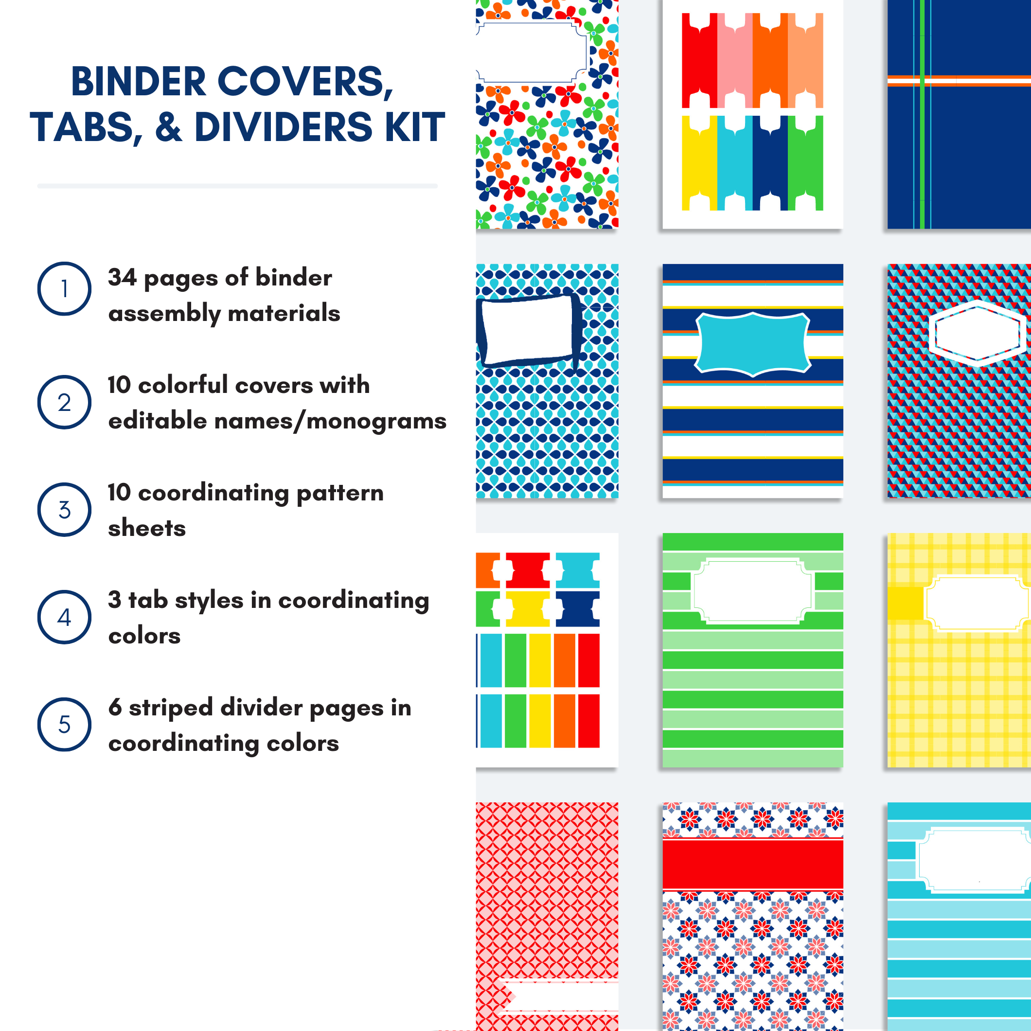 BEAUTIFUL BINDER Bundle – The Organization Toolbox
