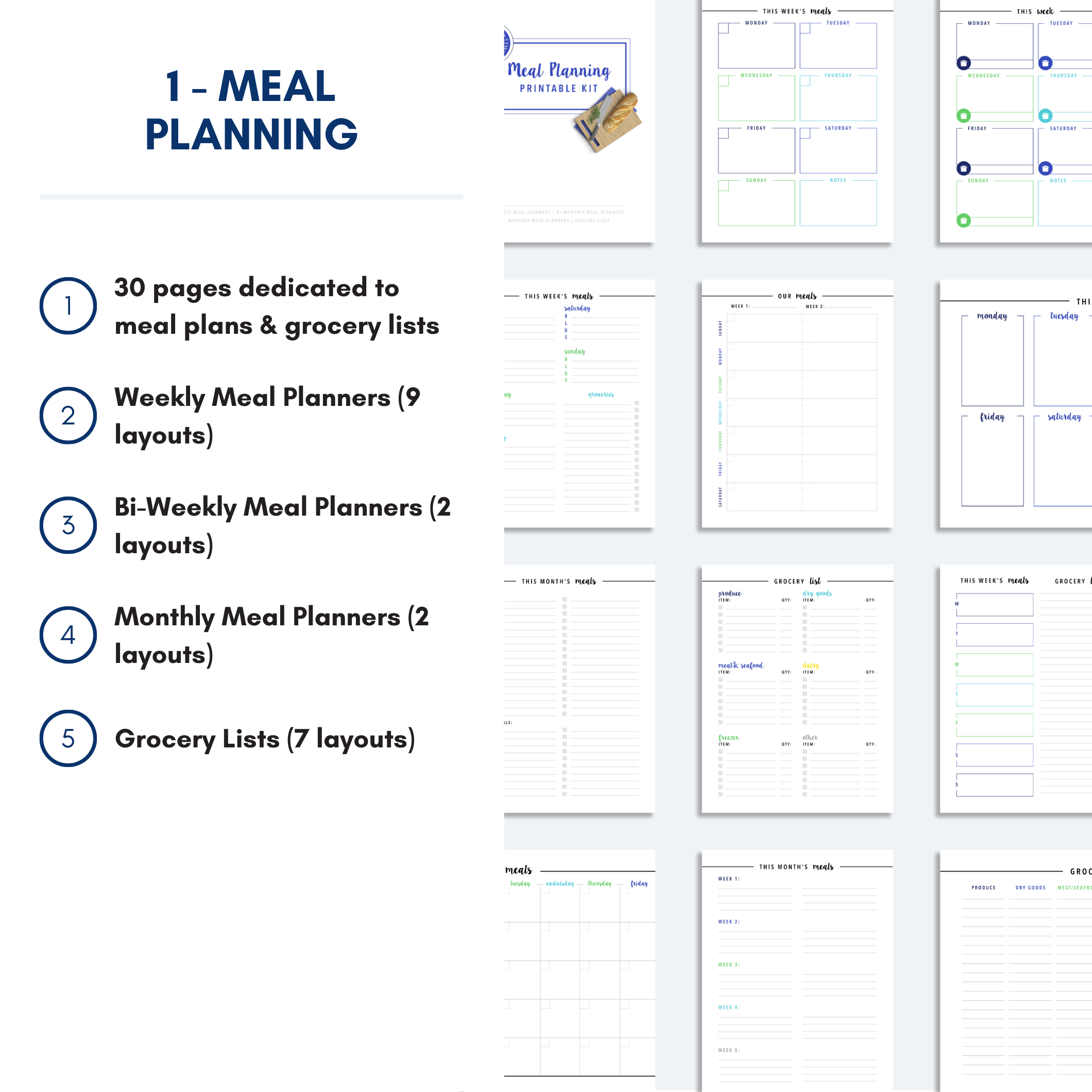 ULTIMATE KITCHEN Printable Pack – The Organization Toolbox